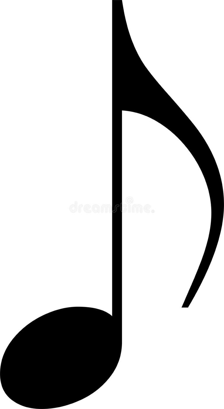 Single Music Note Stock Illustrations – 7,174 Single Music Note Stock ...