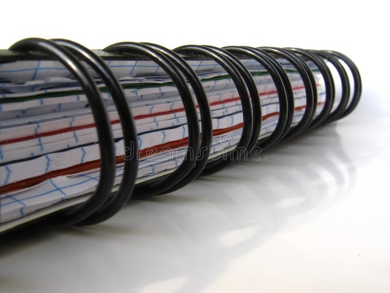 Black notebook stock photo. Image of notate, paperwork - 1389618