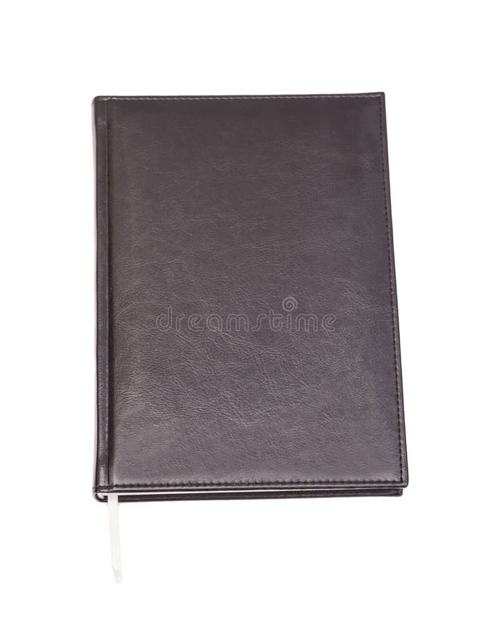 Black notebook stock image. Image of cover, texture, binder - 56396813
