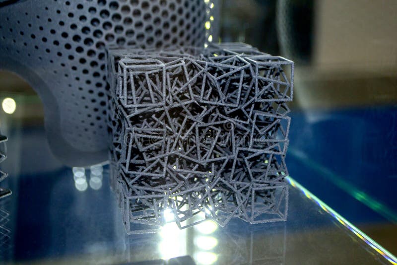 Powder 3D Printer Printed Three-dimensional Models from Polyamide ...