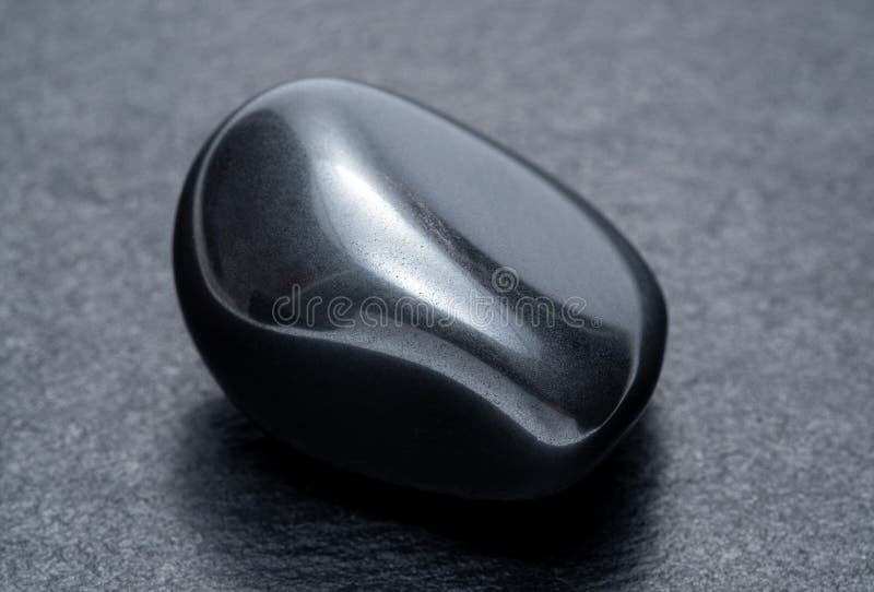 Black obsidian stock image. Image of glass, geology - 183136739