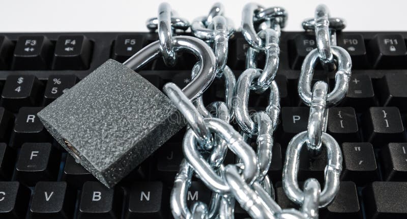 374 Cyber Security Lock Keyboard Chain Stock Photos - Free & Royalty ...