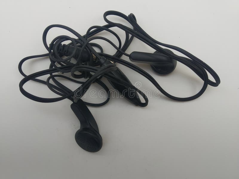 Black Old Indian Style Headfone / Headset Stock Image - Image of indian ...