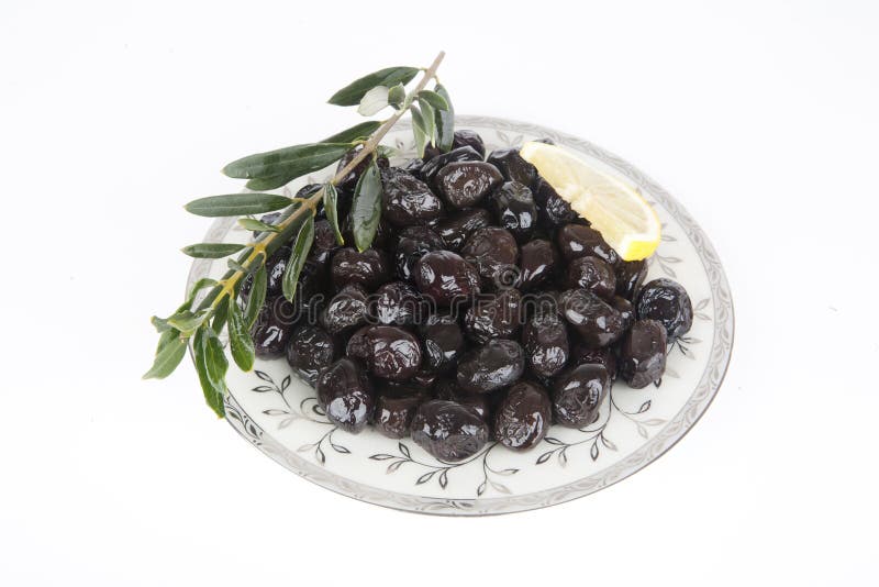 Black olive stock photo. Image of olive, fruit, leaf - 21496982