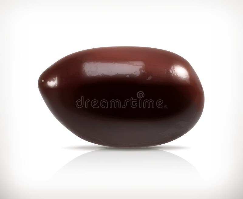Black olive icon stock vector. Illustration of food, eps10 - 56661249
