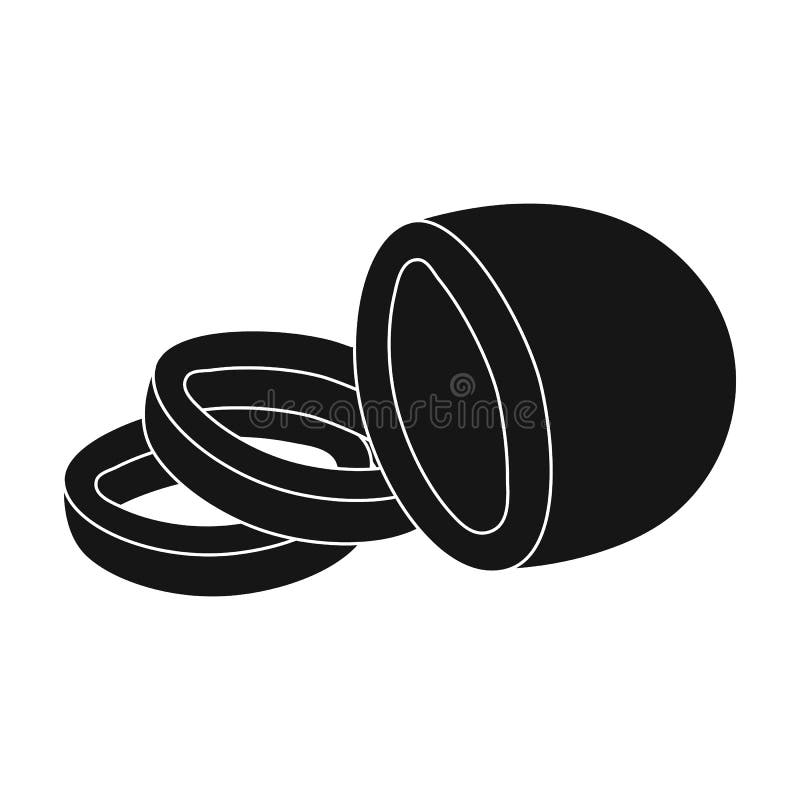 Black Olive.Olives Single Icon in Black Style Vector Symbol Stock ...