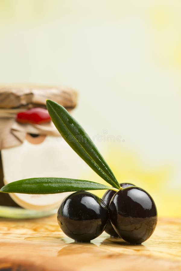 Black Olives and Olive Jam on the Olive Table Stock Photo - Image of ...