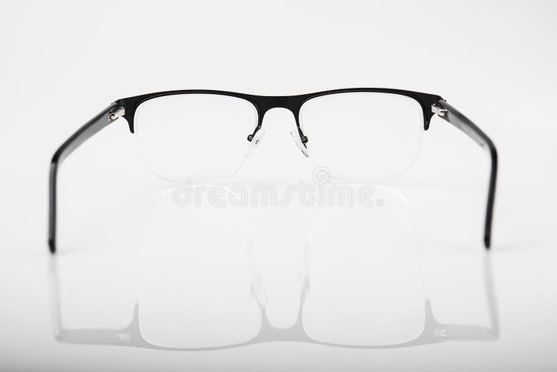 Black optician glasses stock image. Image of concept - 59841491