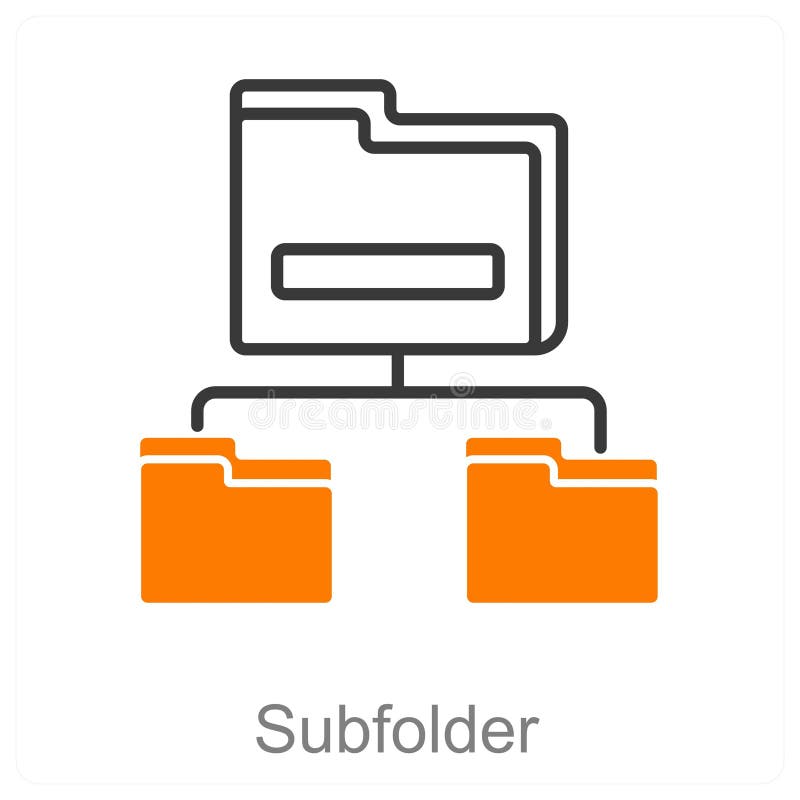 Subfolder stock illustration. Illustration of archive - 339901215