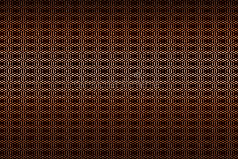 Orange metallic background stock vector. Illustration of shiny - 130002703