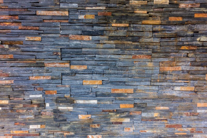 Orange Rock Layers Wall for Texture Background Stock Photo - Image of ...