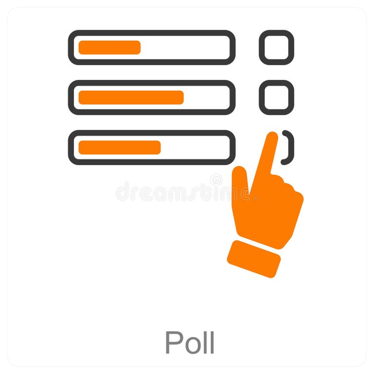 Poll stock vector. Illustration of poll, data, feedback - 339916277