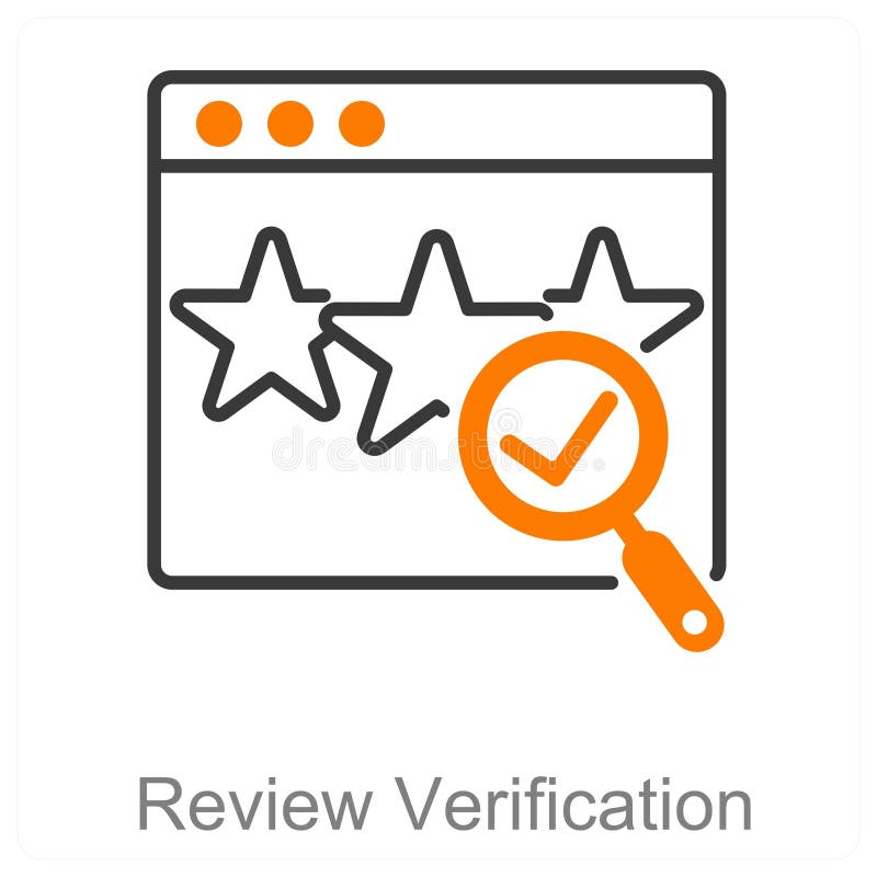 Review Verification stock vector. Illustration of approval - 339916232
