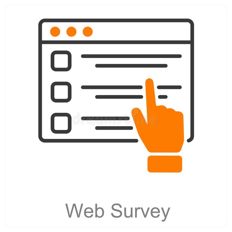 Web Survey stock vector. Illustration of form, response - 339916375