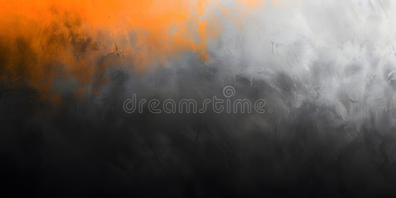 Abstract Orange and Black Gradient Background Stock Illustration ...