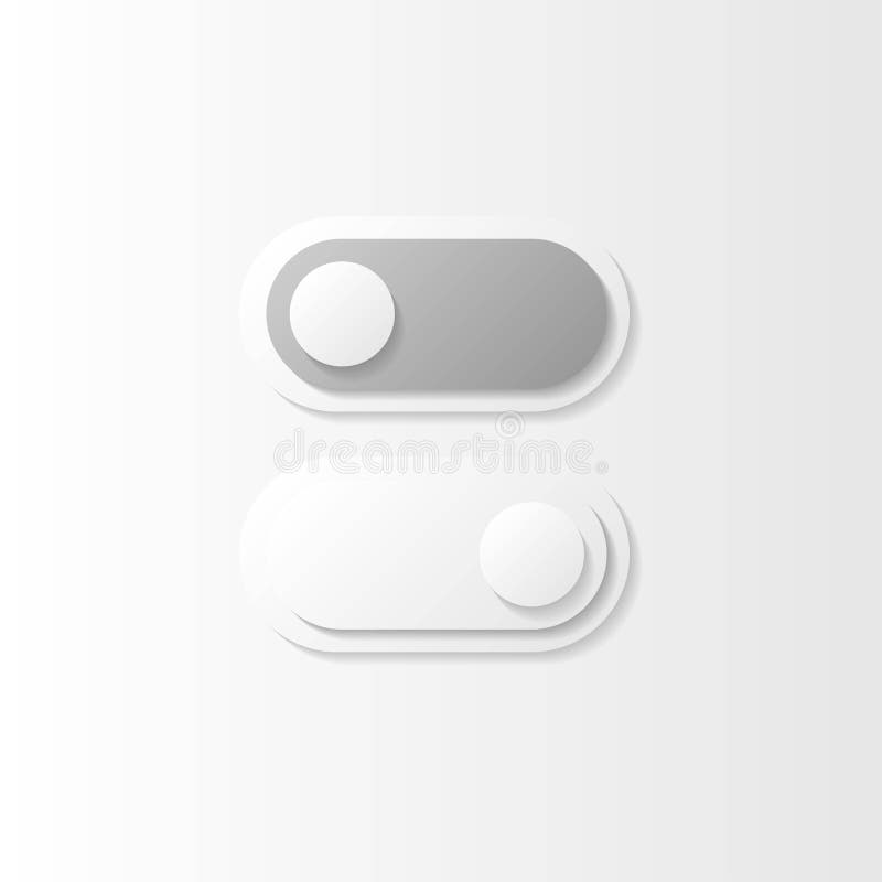 Black Outline Gradient Buttons Design Stock Vector - Illustration of ...