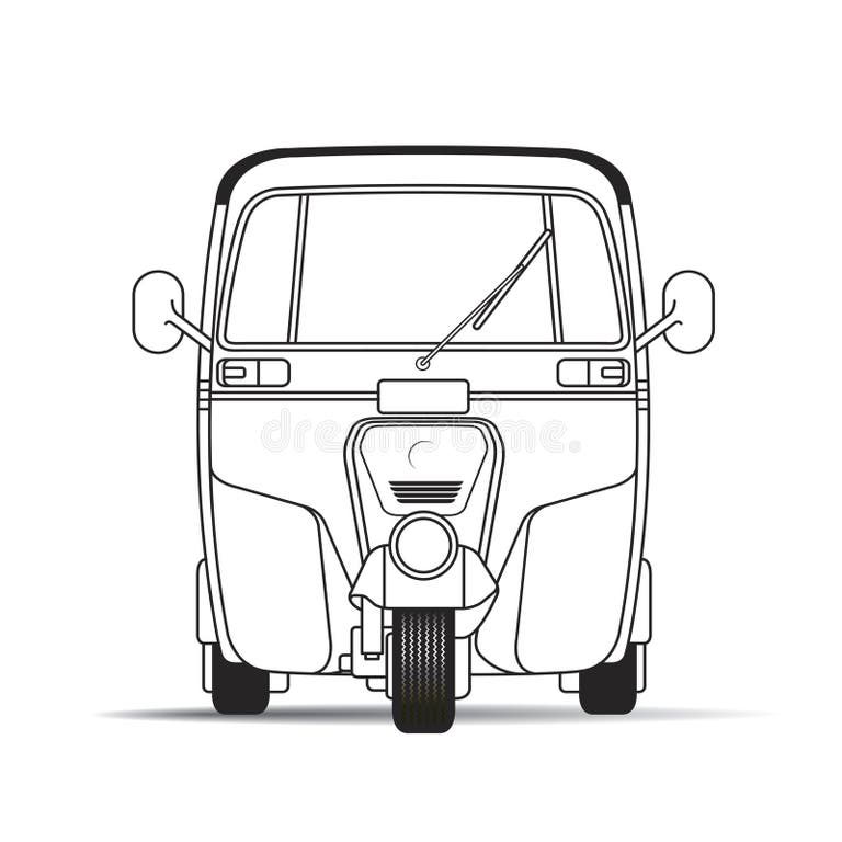 Three Wheeler Stock Illustrations – 444 Three Wheeler Stock ...