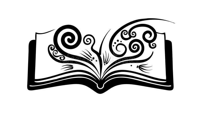 Open Book Ornate Education Vector Icon, Vector Design Generative AI ...