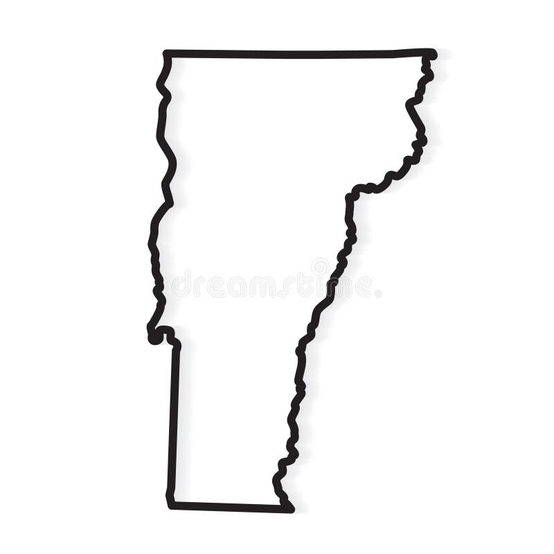 Vermont County Map Stock Illustrations – 744 Vermont County Map Stock ...