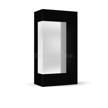 Transparent Window Box Packaging Stock Illustrations – 1,827 ...