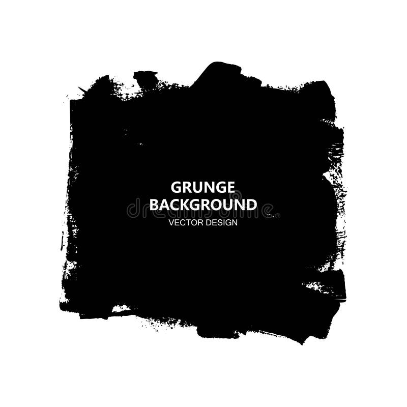 Black Paint, Ink Background, Design Element, Place for Text ...