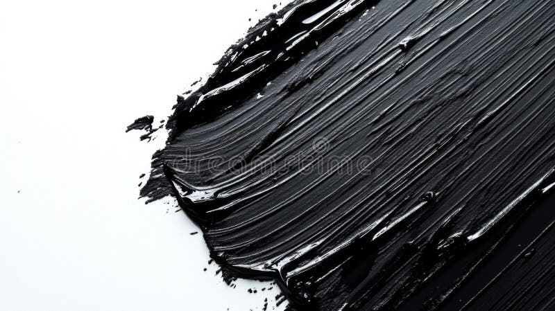 Black Paint Texture Abstract Background Stock Illustration ...