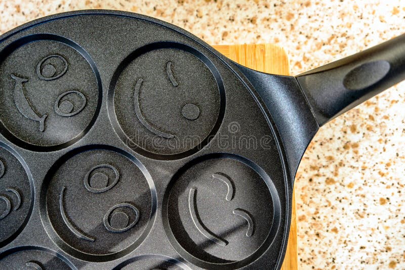 Pancake smile stock photo. Image of grain, dessert, face - 37871206