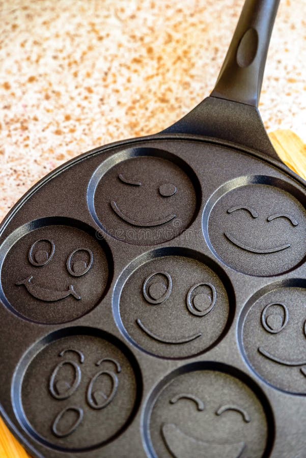 Pancake smile stock photo. Image of grain, dessert, face - 37871206