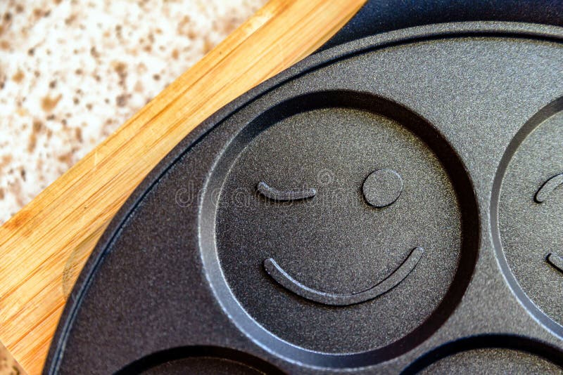 Pancake smile stock photo. Image of grain, dessert, face - 37871206