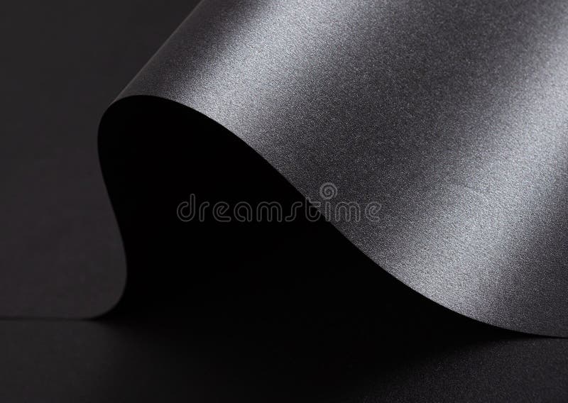 Black Paper Background Smooth Glossy Texture Metallic Reflective Finish ...