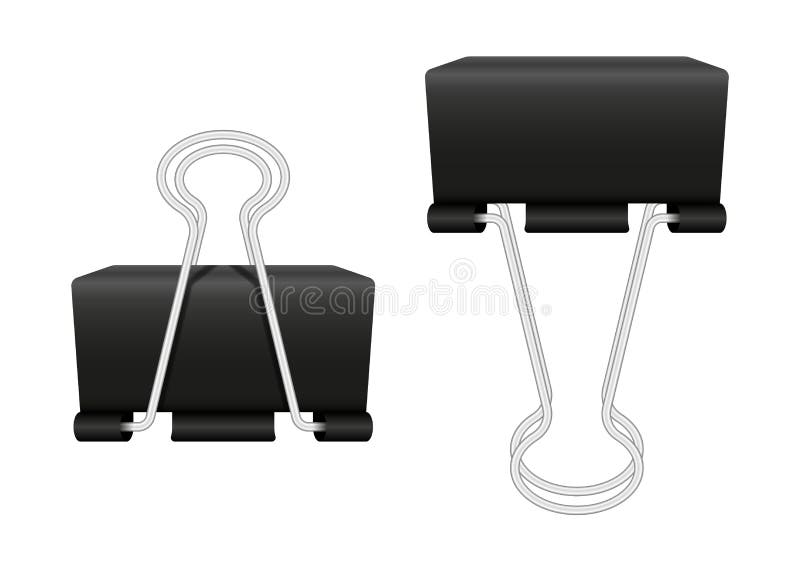 Two Paper Clips Stock Illustrations – 169 Two Paper Clips Stock ...