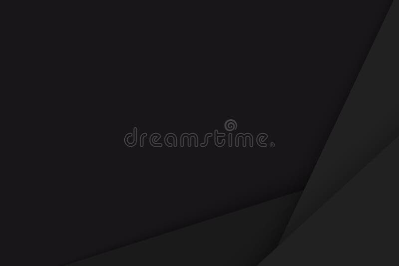 Solid Black Paper Cut Layers Stock Illustrations – 10 Solid Black Paper ...