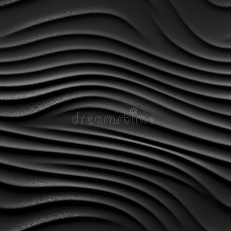 Black Paper Strict Smooth Curves Tile Seamless Background. Generative ...