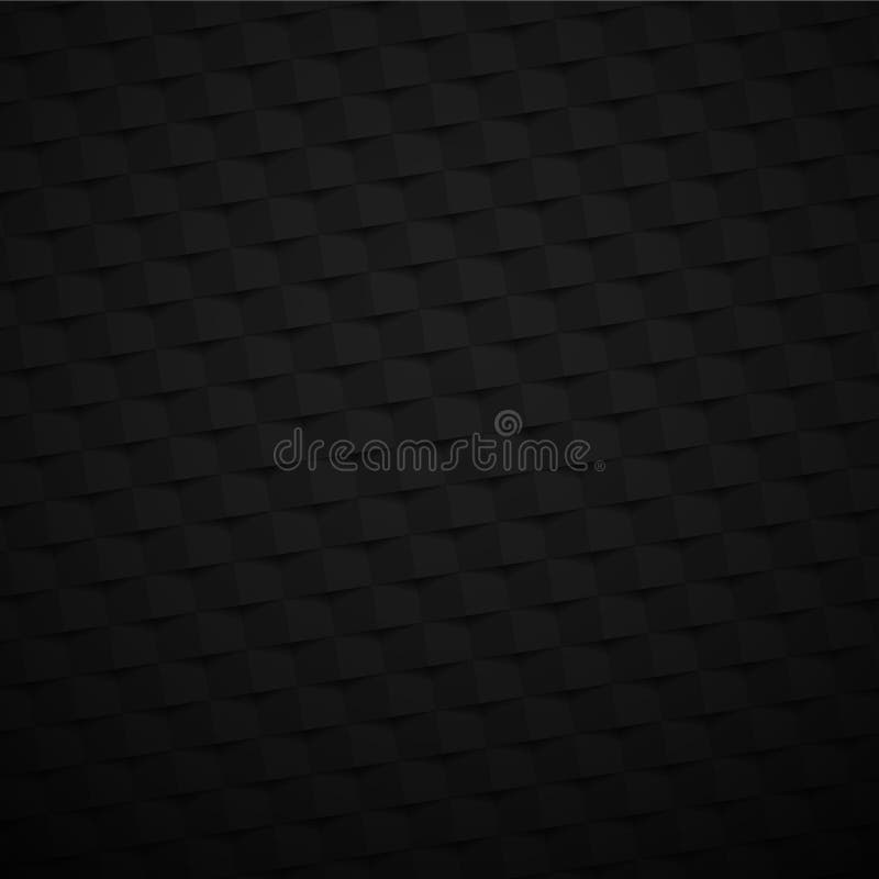 Black Paper Texture with Squares Pattern. Stock Vector - Illustration ...