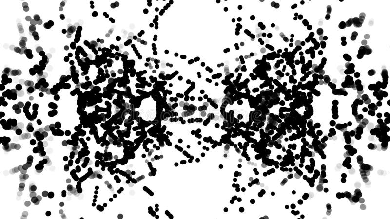 Black particles animation stock video. Video of loop - 118281653