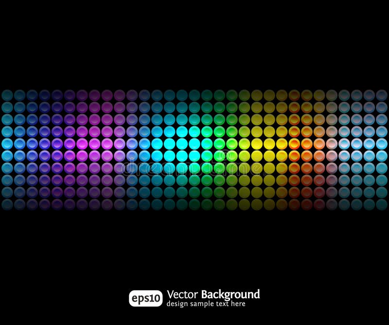Black Party Abstract Background Stock Vector - Illustration of light ...