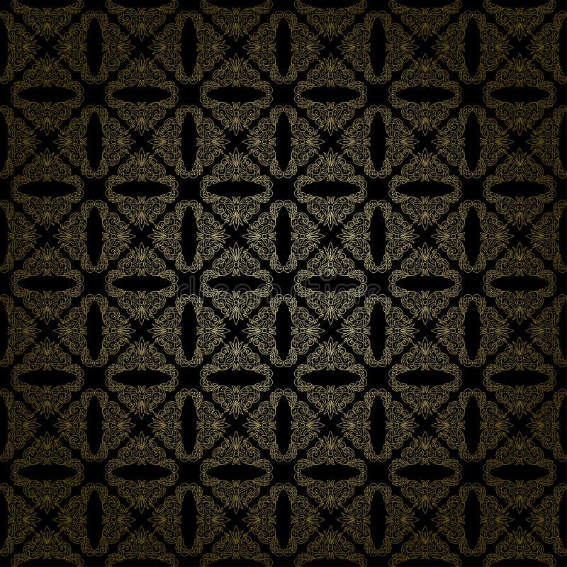 Black Pattern with Radial Gradient - Vector Stock Vector - Illustration ...