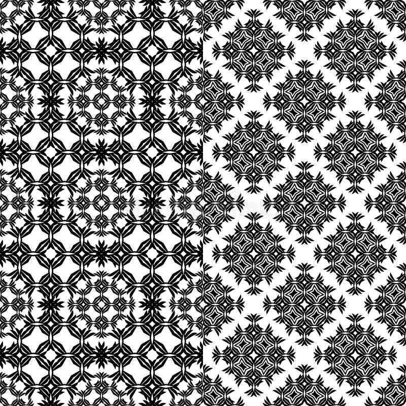 Black pattern stock vector. Illustration of abstract - 47198319