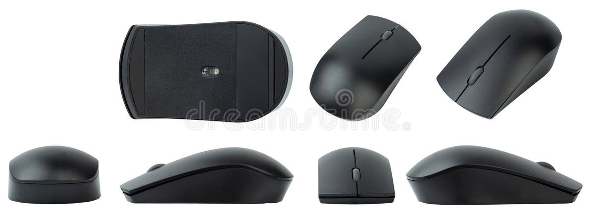118 Computer Mouse Side View Isolated Object Stock Photos - Free ...