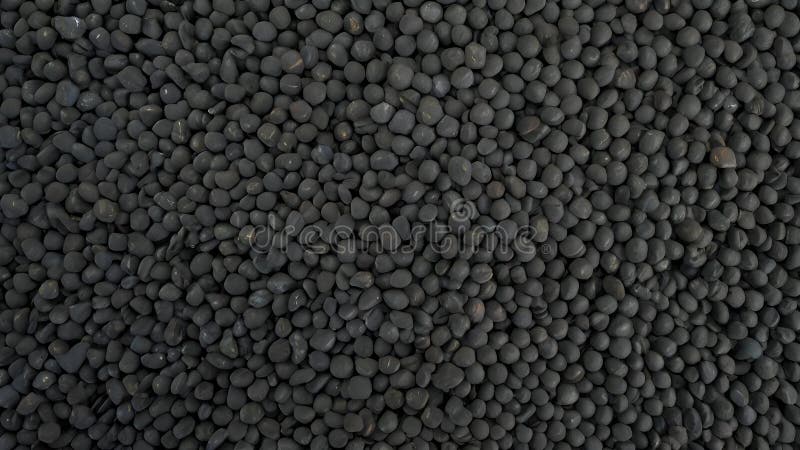 Close Up of a Black Pebbles Texture Background Stock Photo - Image of ...