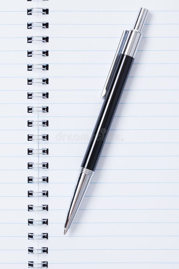 Notebook and pencil stock photo. Image of reminder, notepad - 6128692