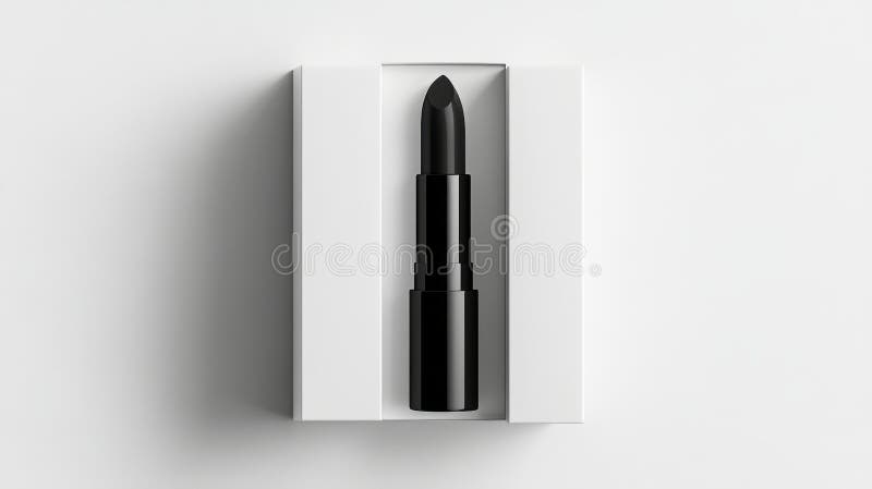 Black Pen Placed Inside a White Box on a Simple Background for ...