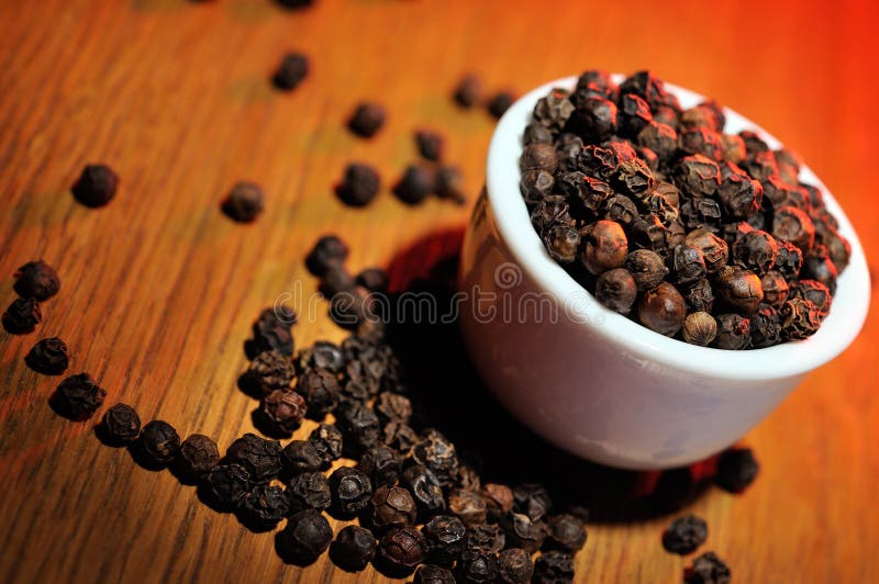 Black pepper stock photo. Image of seasoning, natural - 44653872