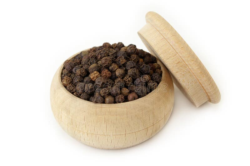 Lemon with black pepper stock photo. Image of citrus, ingredient - 8528412