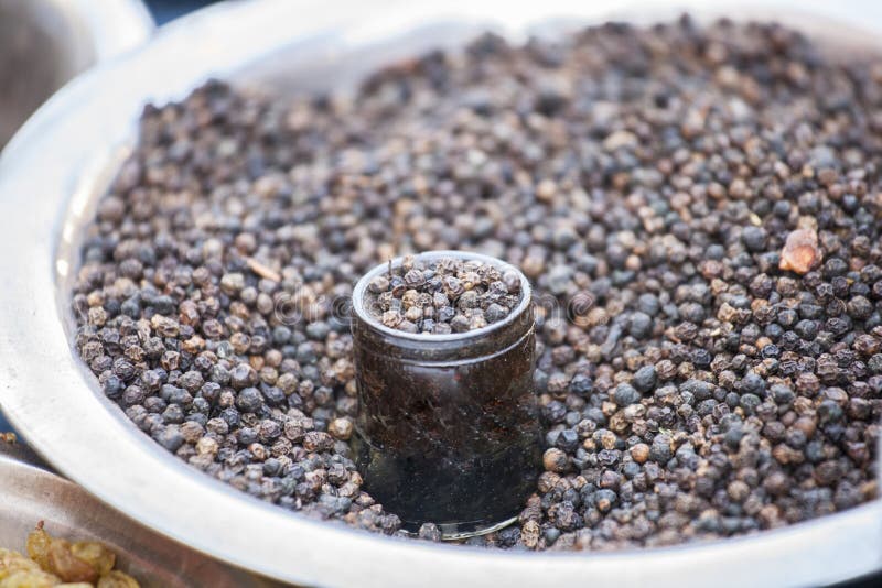 Black Pepper Corn stock image. Image of cooked, pepper - 42350289