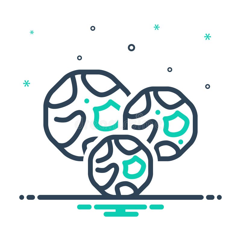 Mix Icon for Black Pepper, Seed and Condiment Stock Vector ...