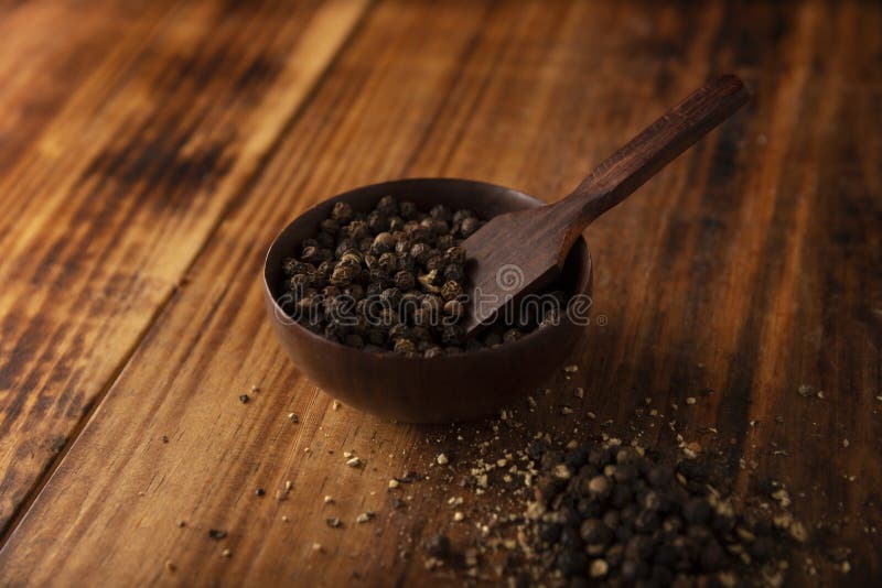 Black Pepper stock image. Image of peppers, organic - 239683697