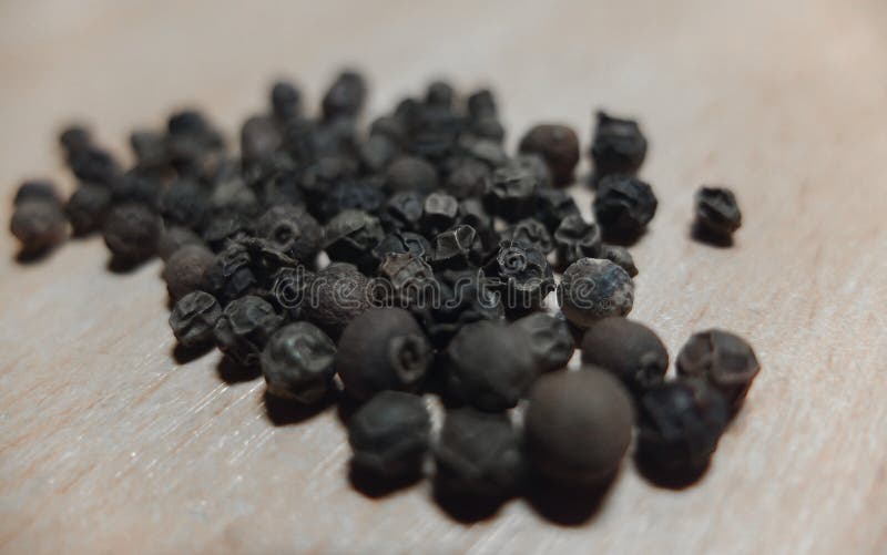 Black Pepper Zoomed in on and Close Up Texture Stock Photo - Image of ...