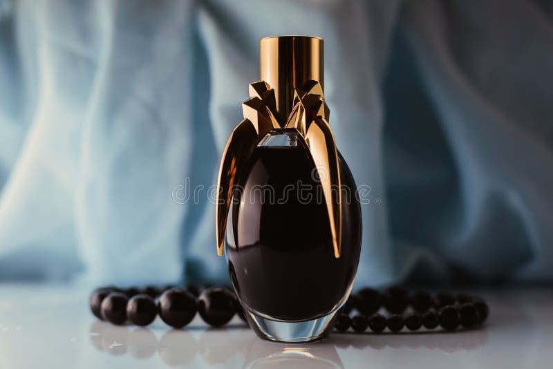 Female perfume with pearls stock image. Image of therapy - 113822221