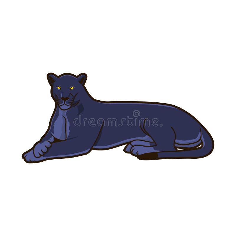 Black Phanter Vector Illustration Design Stock Vector - Illustration of ...